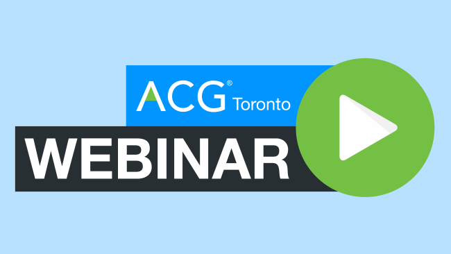 Value Creation in Manufacturing & Industrials | ACG Toronto