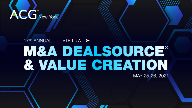 17th Annual M&A DealSource and Value Creation Summit | ACG New York