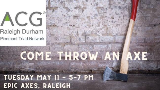 Networking with Axes | ACG Piedmont Triad Network