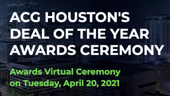 ACG Houston Deal of the Year Ceremony | ACG Houston