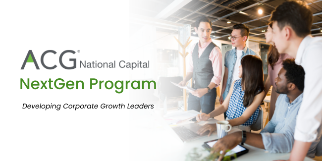 2022 NextGen - National Capital Program | ACG National Capital