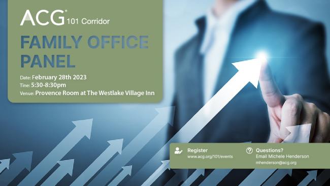 ACG 101 Family Office Panel | ACG 101 Corridor