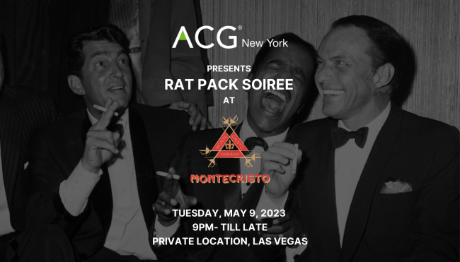 ACG New York 2023 DealMAX Rat Pack Soiree | ACG New York