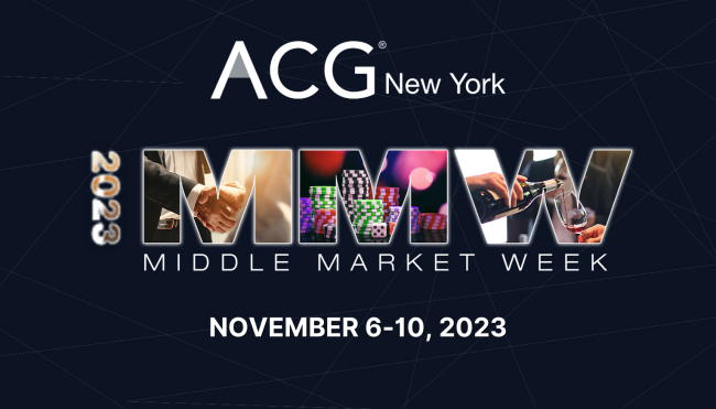 2023 ACG NYC Middle Market Week | ACG New York