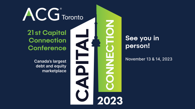 21st Annual Capital Connection and DealSource Featuring Gala Dinner ...