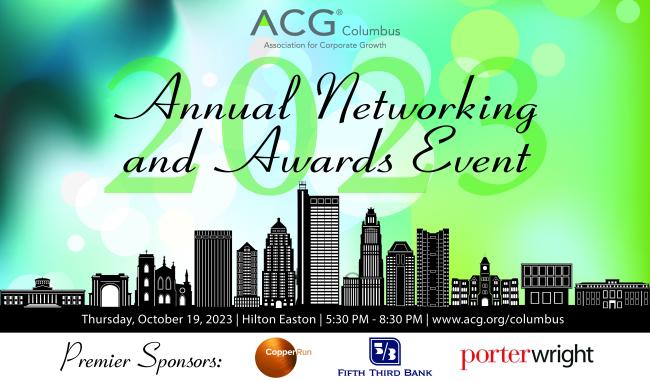 2023 ACG Columbus Annual Networking and Awards Event | ACG Columbus