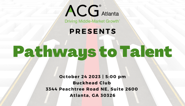 ACG Atlanta: Access to Talent | ACG Atlanta