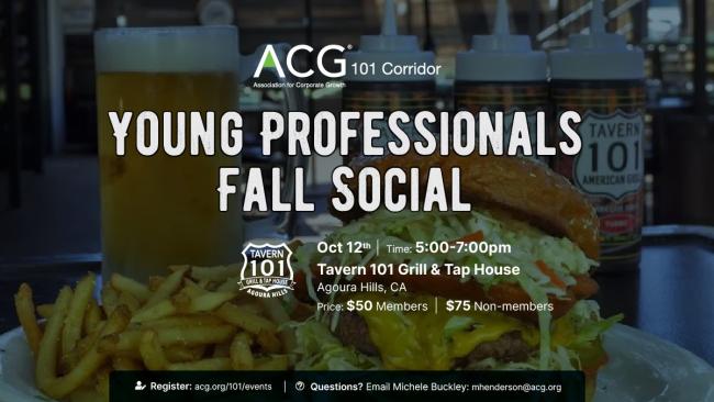 ACG 101 2023 Young Professionals Fall Social | ACG 101 Corridor