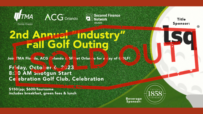 2nd Annual “Industry” Fall Golf Outing | ACG Orlando