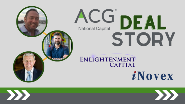 ACG Deal Story: iNovex / Enlightenment Capital | ACG National Capital