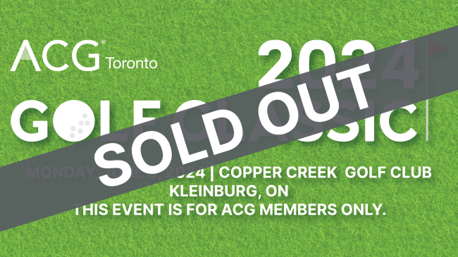 2024 ACG Toronto Golf Classic | ACG Toronto