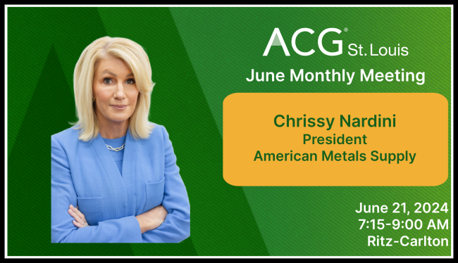 2024 STL June Monthly Meeting | ACG St. Louis