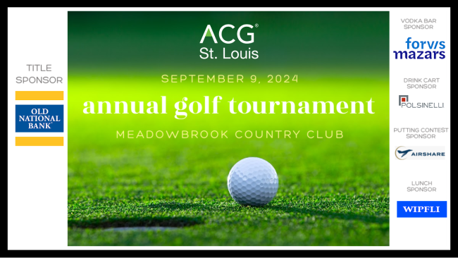 2024 STL Annual Golf Tournament | ACG St. Louis