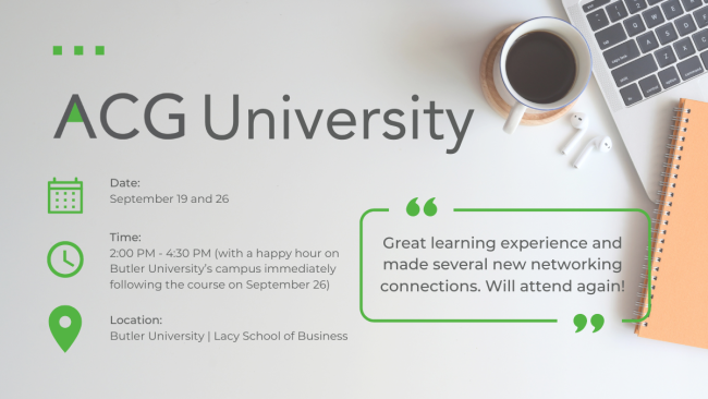 ACG University 2024 | ACG Indiana