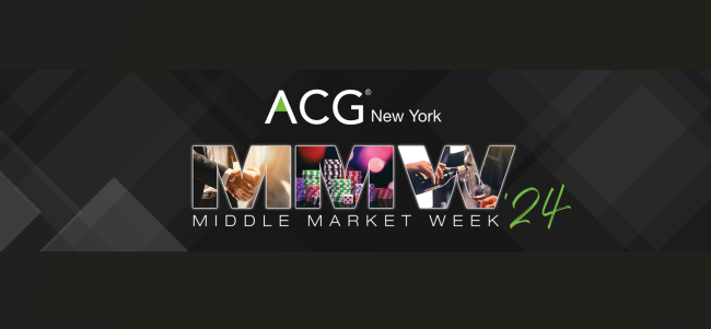 2024 ACG NY Middle Market Week | ACG New York