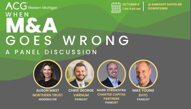 October Signature Program | ACG W. Michigan