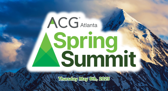 2025 ACG Atlanta Spring Summit | ACG Atlanta