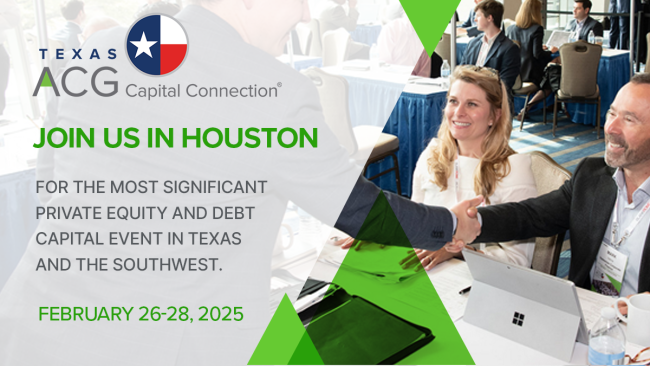 2025 Texas ACG Capital Connection | ACG Houston
