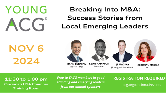 2024 ACG CIN YACG NOV LUNCH | ACG Cincinnati