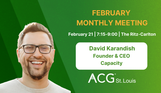 2025 STL | February Monthly Meeting | ACG St. Louis