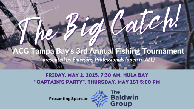 The Big Catch 3rd Annual Fishing Tournament, presented by Emerging ...