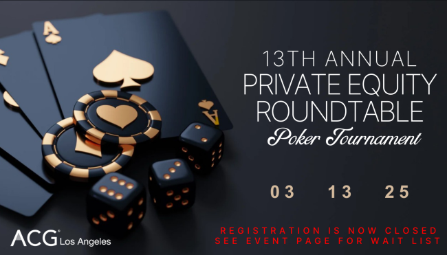 Los Angeles Poker Tournaments