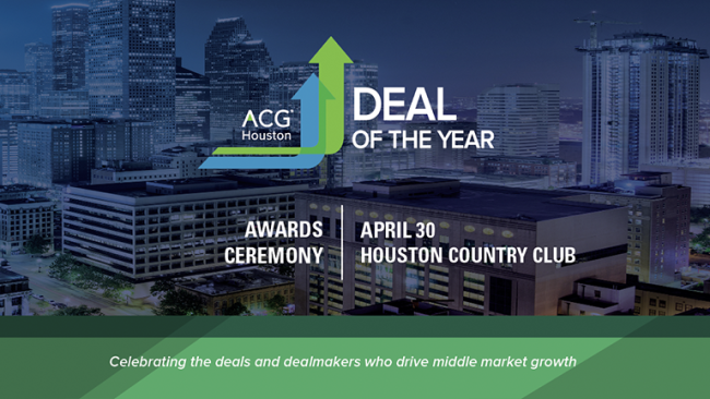 ACG Houston Deal of the Year Awards Ceremony 2025 | ACG Houston