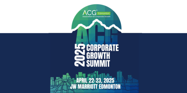 Corporate Growth Summit 2025 - ACG Edmonton | ACG San Francisco