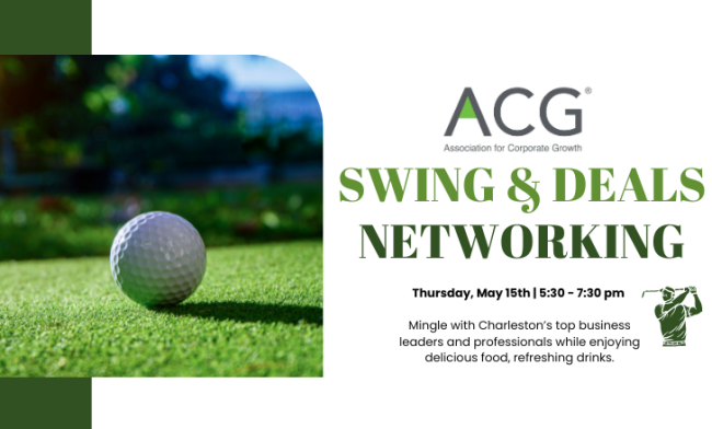 Swing & Deals Golf Networking | ACG Charleston