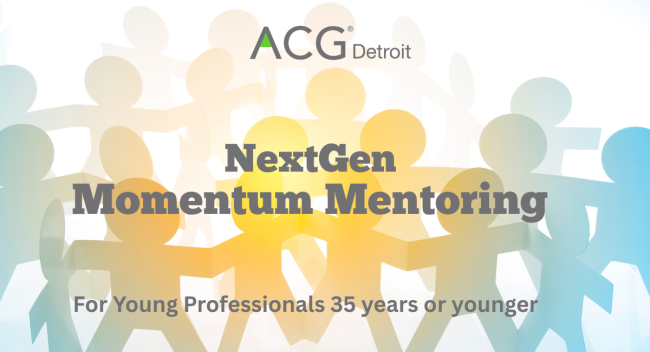 ACG Detroit | NextGen Momentum Mentoring | ACG Detroit
