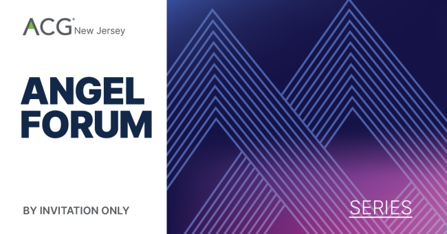ACG NJ Angel Forum August 6, 2025 | ACG New Jersey