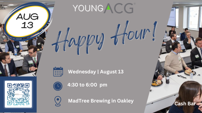 2025 ACG CIN YACG August Happy Hour | ACG Cincinnati