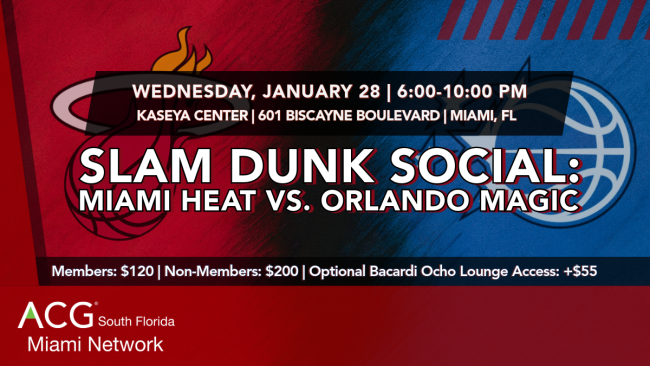 Slam Dunk Social: Miami Heat vs. Orlando Magic | ACG Miami