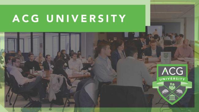 ACG University 2021 - Call for Applications | ACG Philadelphia
