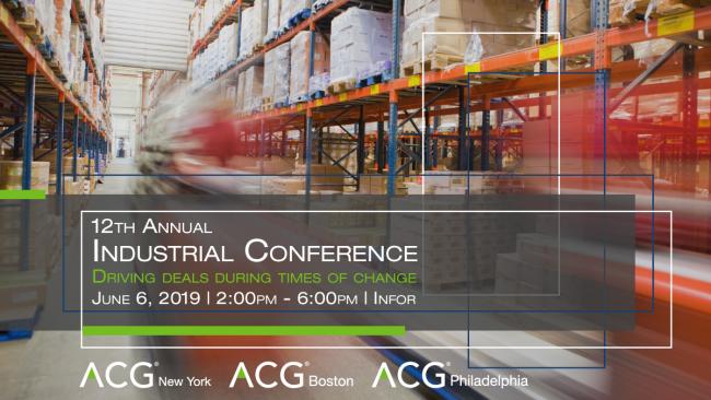 12th Annual Industrial Conference | ACG New York
