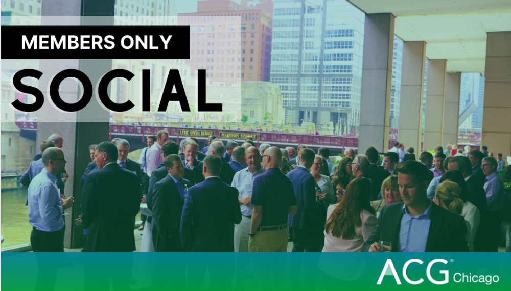 August Social (Members Only) | ACG Chicago