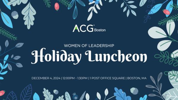 Events | ACG Boston