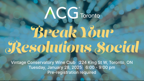 ACG Toronto | Association for Corporate Growth