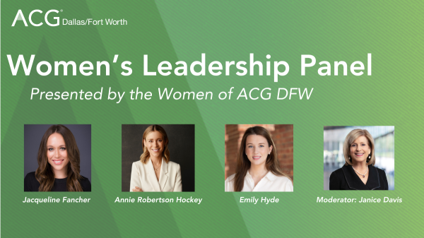 Events | ACG Dallas/Fort Worth