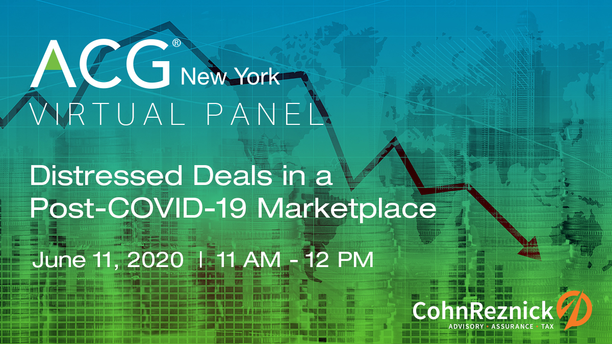 Virtual Panel: Distressed Deals in a Post-COVID-19 Marketplace | ACG ...
