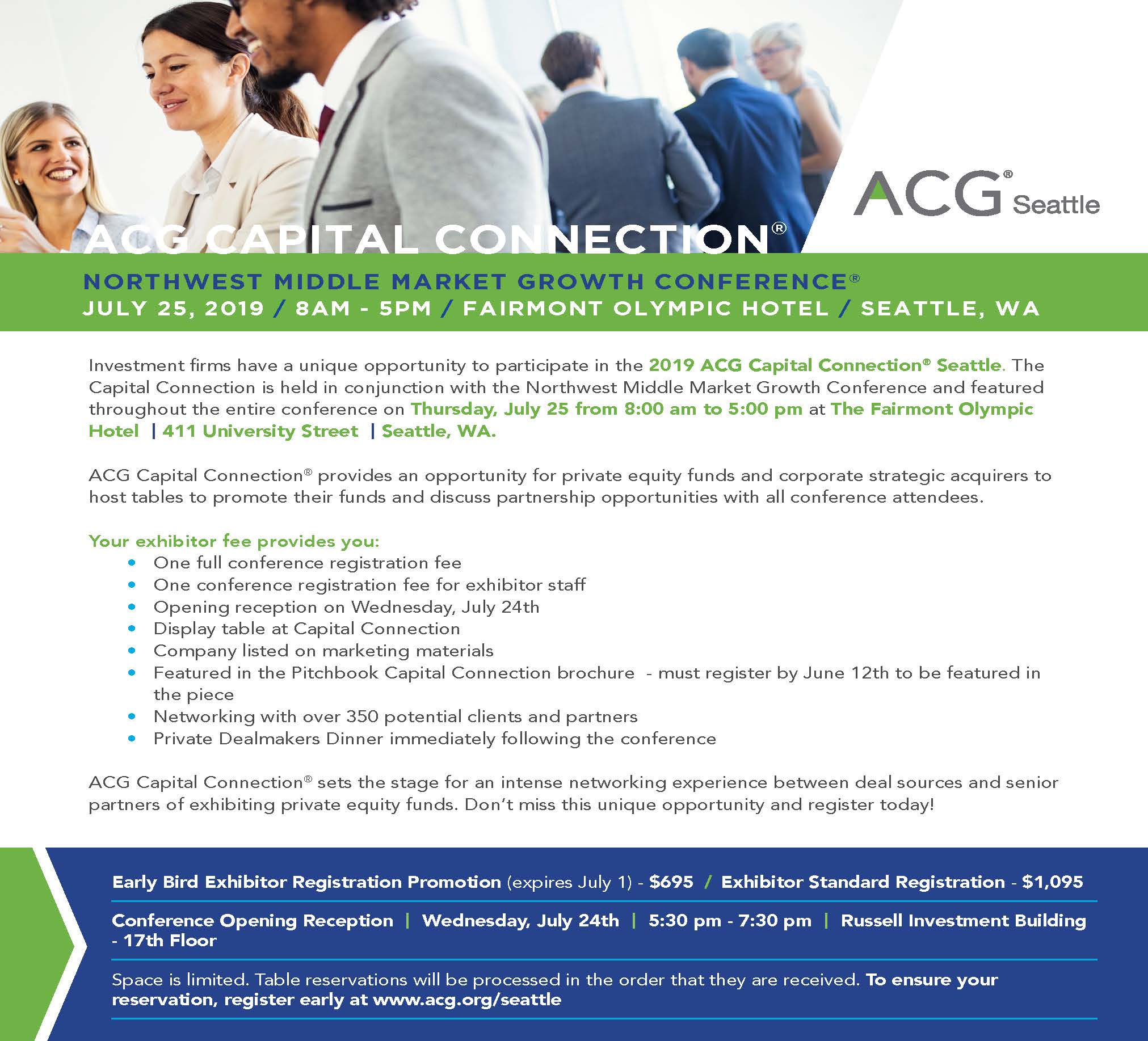 ACG Seattle: Capital Connection Exhibitor | ACG Seattle
