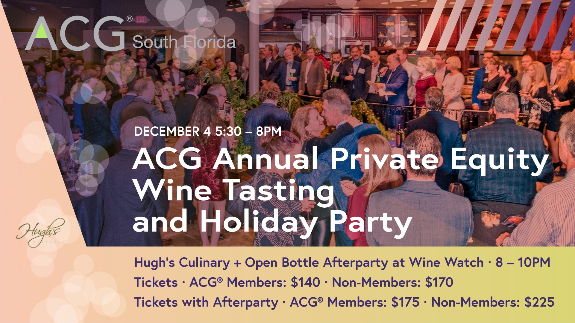 ACG South Florida 6th Annual Wine Tasting and Holiday Party | ACG South ...