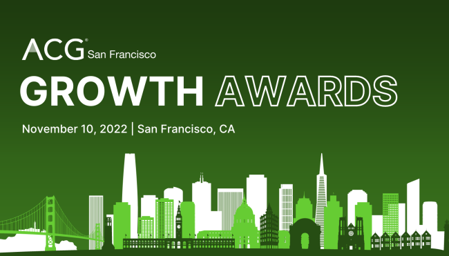 ACG SF Growth Awards | ACG San Francisco