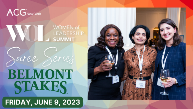 ACG NY Women of Leadership Soiree Series – Belmont Stakes | ACG New York
