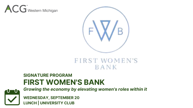 First Women's Bank: Growing the Economy by Elevating Women's Roles ...