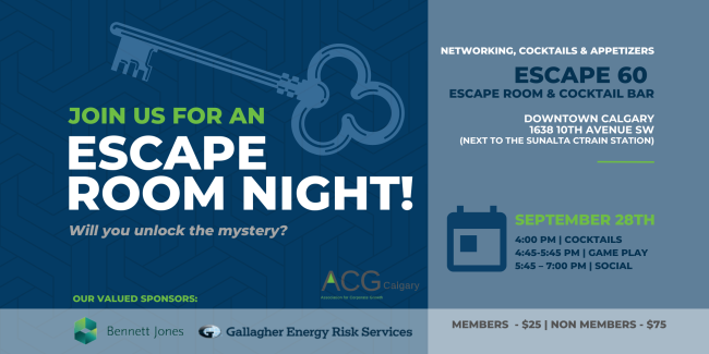 Escape Room Night | ACG Calgary