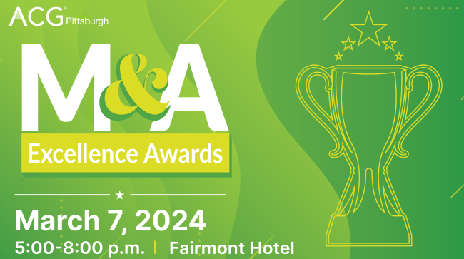 ACG Pittsburgh 2024 M&A Excellence Awards | ACG Pittsburgh