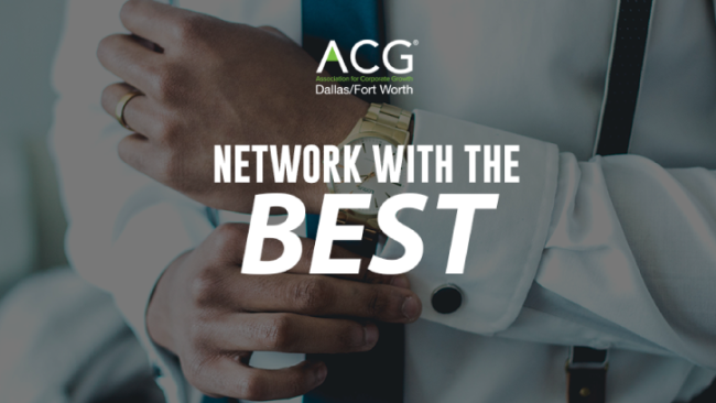 ACG DFW 2021 Fall Networking Event | ACG Dallas/Fort Worth