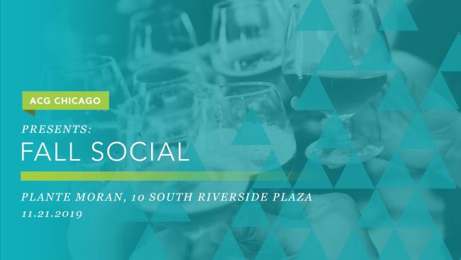 ACG Chicago Fall Social | ACG Chicago