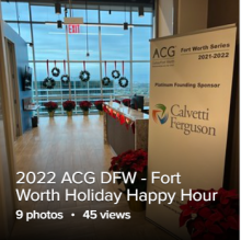 Photo Gallery | ACG Dallas/Fort Worth